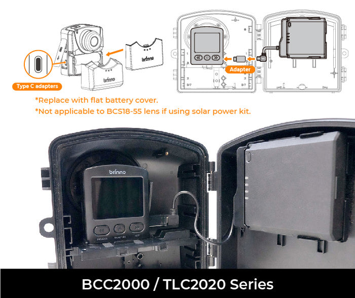 ASP1000-P Solar Power Kit - Brinno