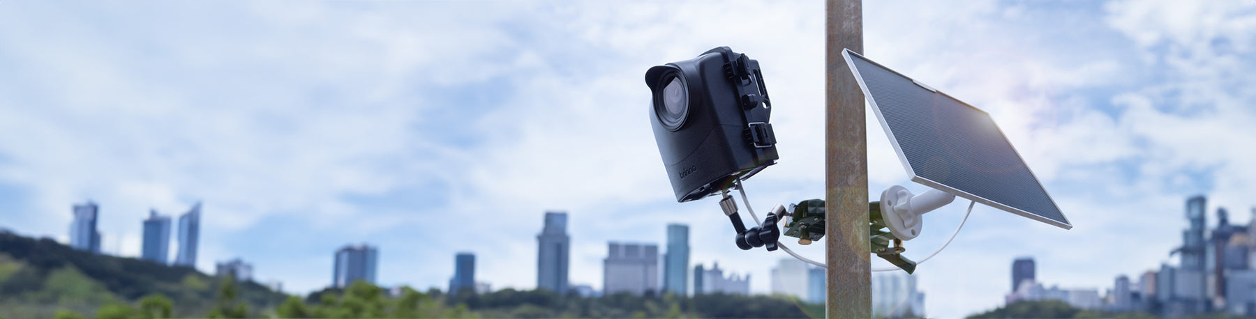 BCC2000Plus Solar Power Construction Time Lapse Camera Bundle - Brinno