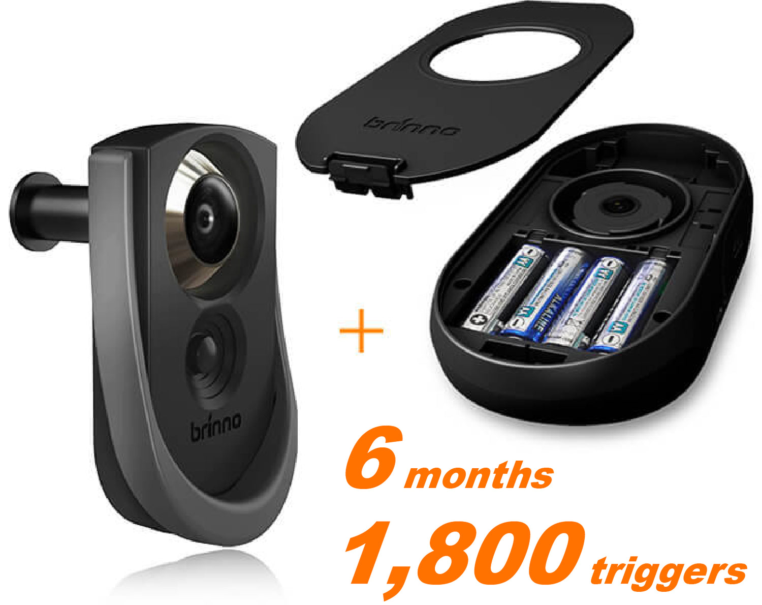 SHC1000 Motion Detect Peephole Camera - Brinno