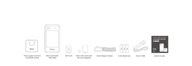 BCC200 BLE Controller Camera Bundle - Brinno